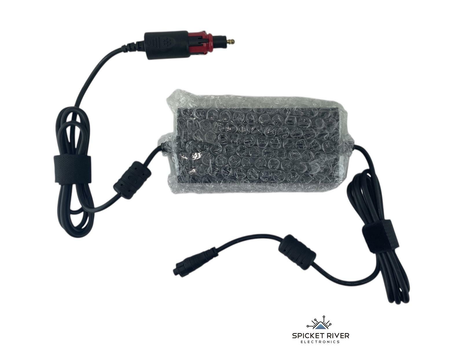 External Vehicle Adapter EVA19040 Circular 2-Pin to 12V Car Socket ...