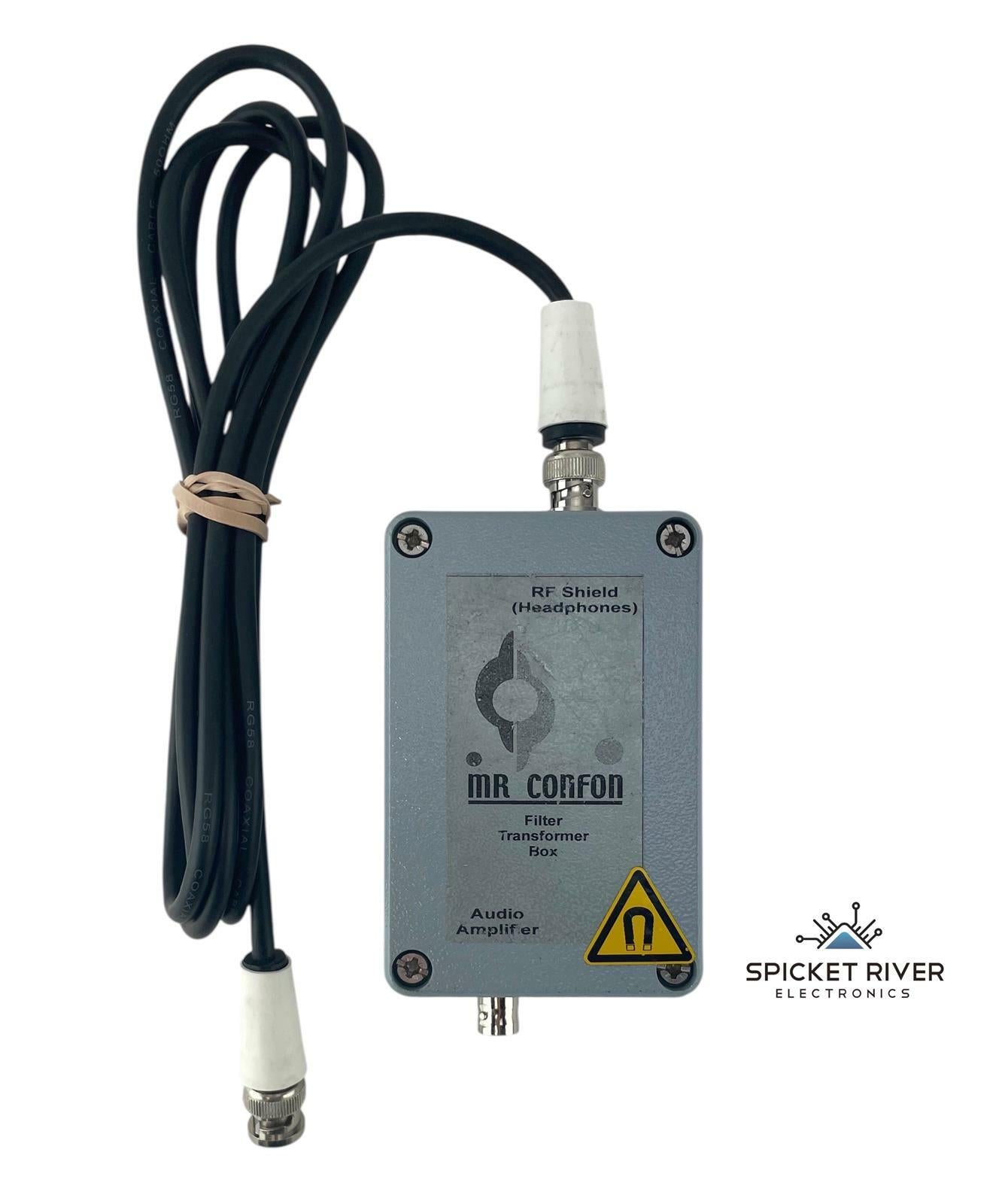 MR Confon Filter Transformer Box - RF Shield + Audio Amplifier Input/O ...