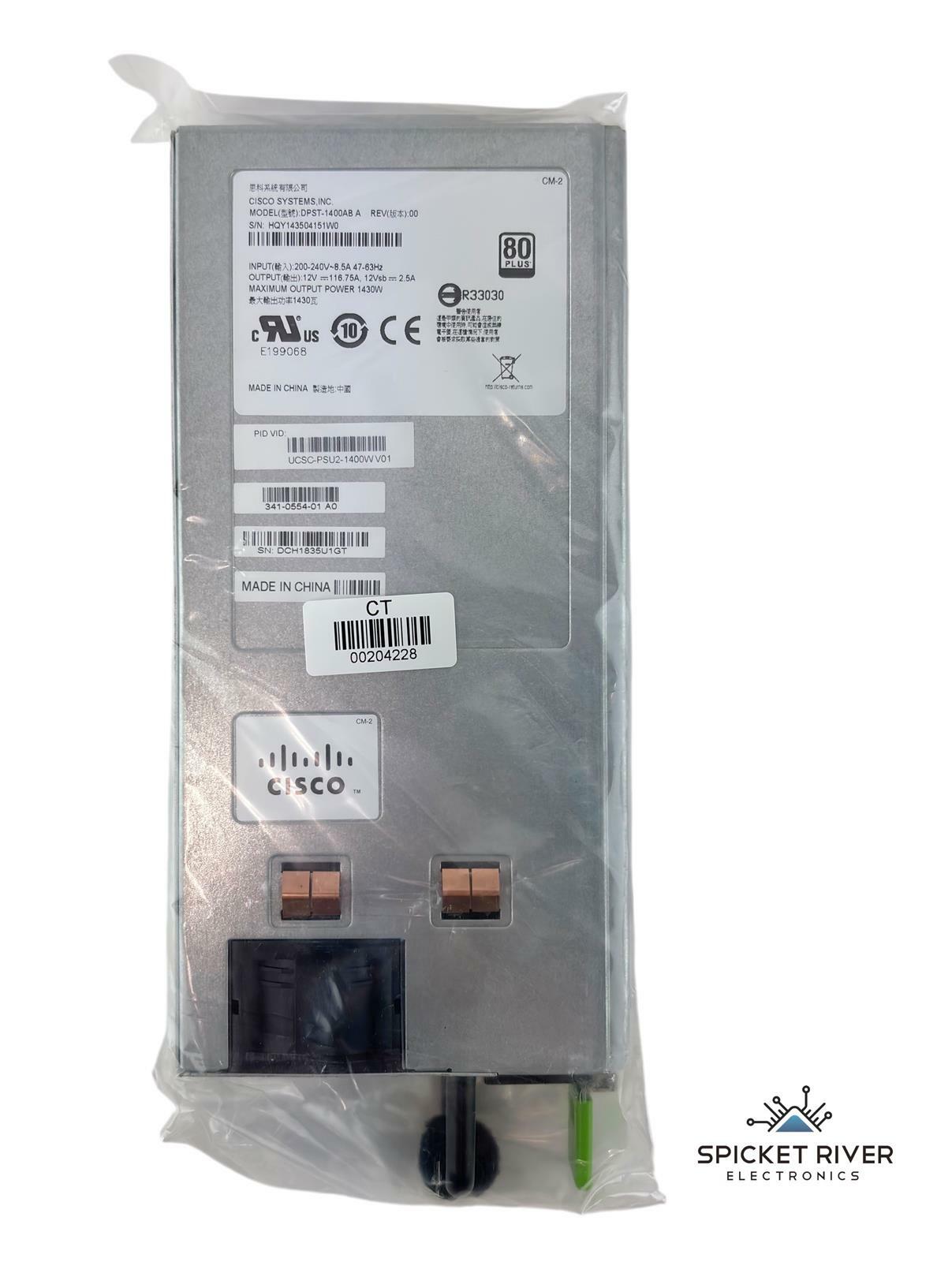 NEW - Open Box - Cisco DPST-1400AB A 1400W Power Supply UCSC-PSU2-1400 ...