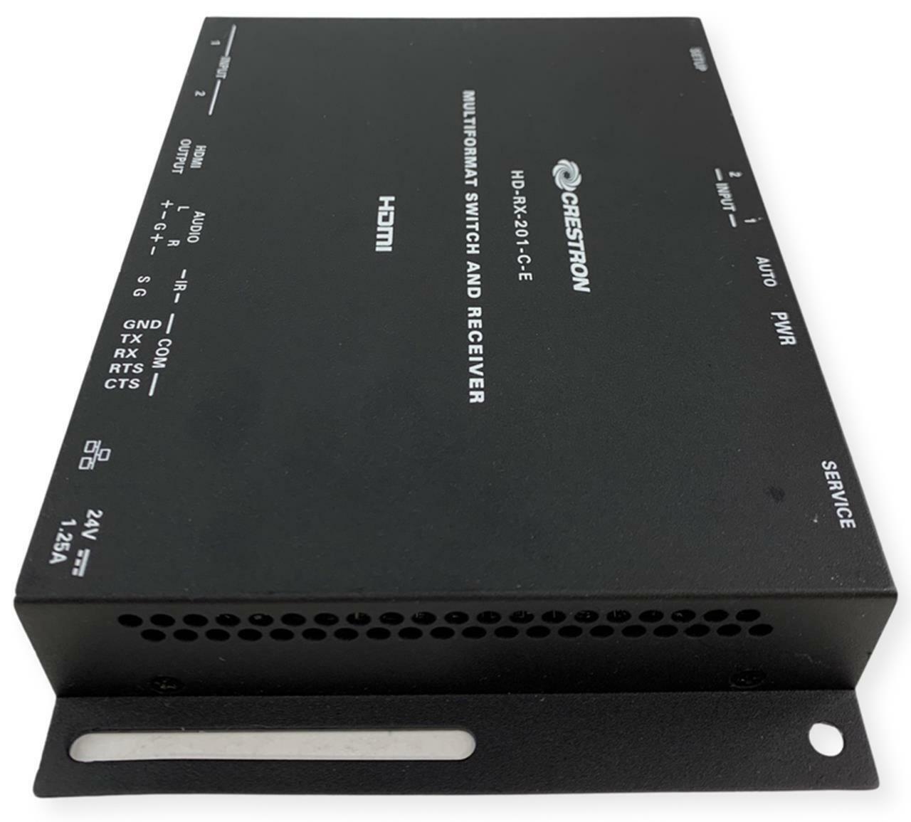 Crestron HD-RX-201-C-E HDMI CATx Multiformat Switch and Receiver – Spicket River Electronics