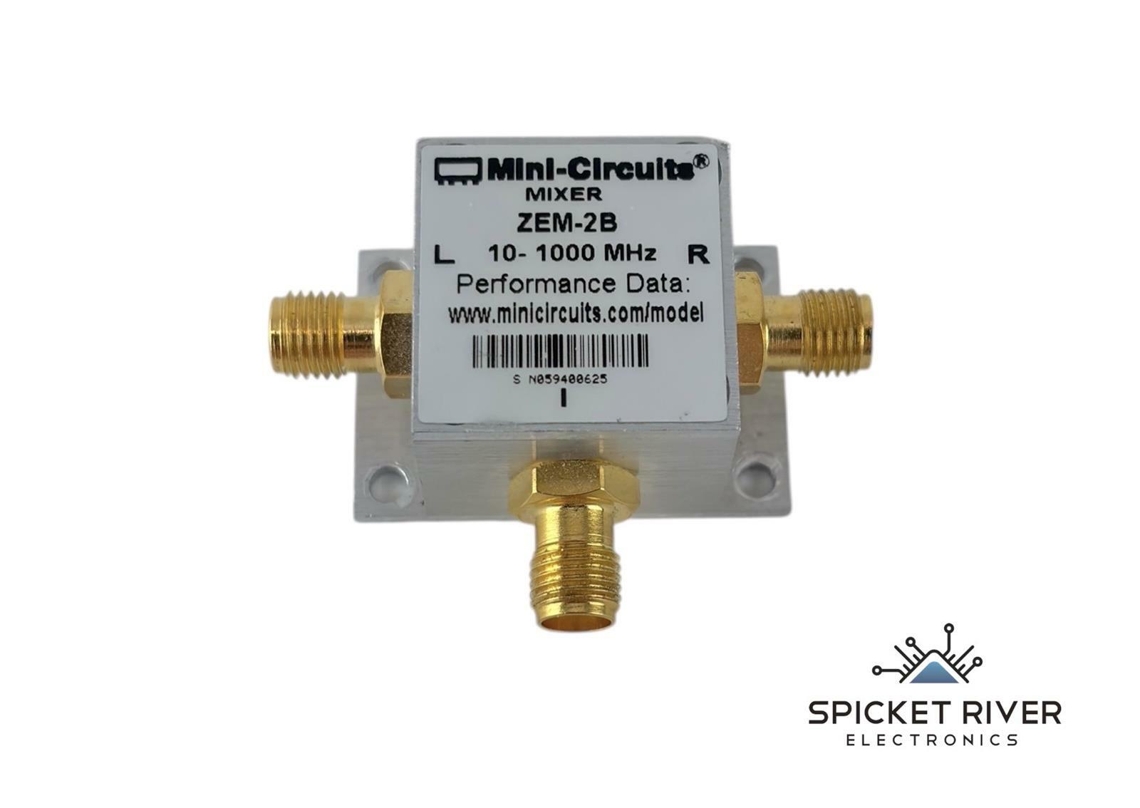 Mini-Circuits ZEM-2B Mixer 10-1000 MHz – Spicket River Electronics