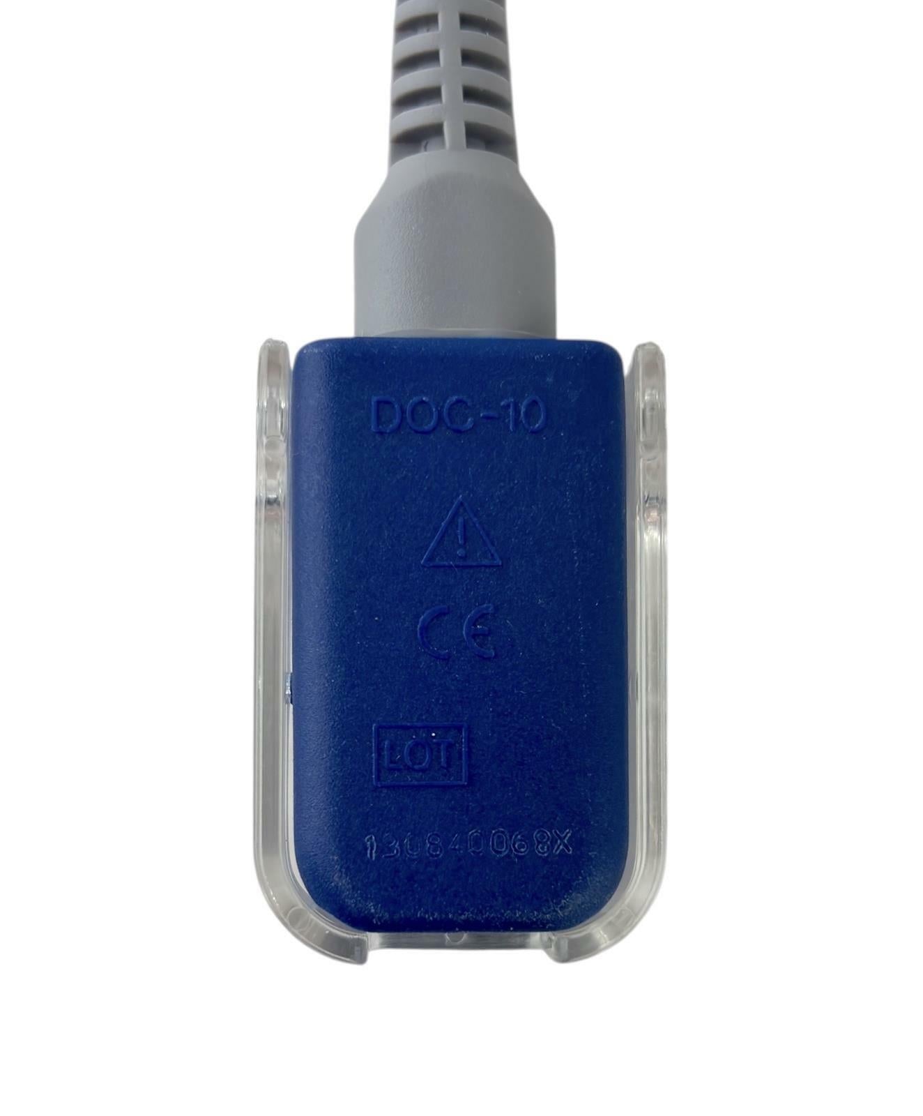 Nellcor Doc-10 SpO2 Pulse Oximeter Adapter Cable – Spicket River ...