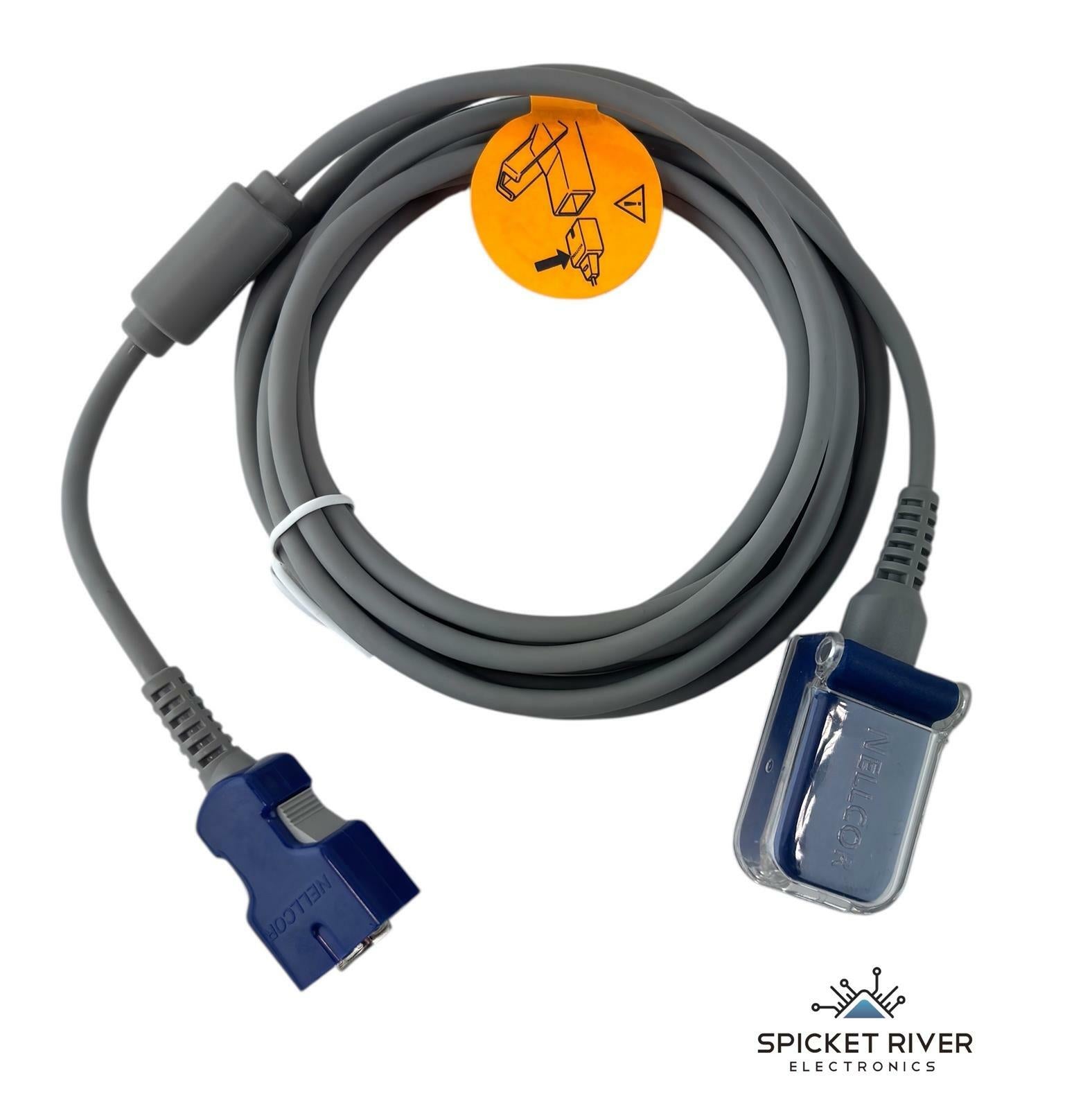 Nellcor Doc-10 SpO2 Pulse Oximeter Adapter Cable – Spicket River ...