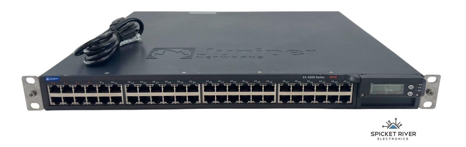 Juniper EX4200-48T-S Gigabit Ethernet Network Switch w/ 1x 320W PSU ...