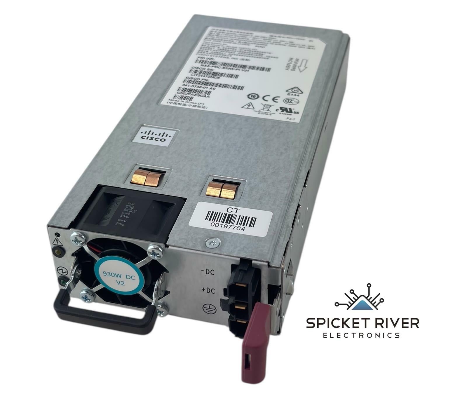 Cisco NXA-PDC-930W-PI Nexus 9000 930W DC Power Supply DD-2961-2SB1 ...