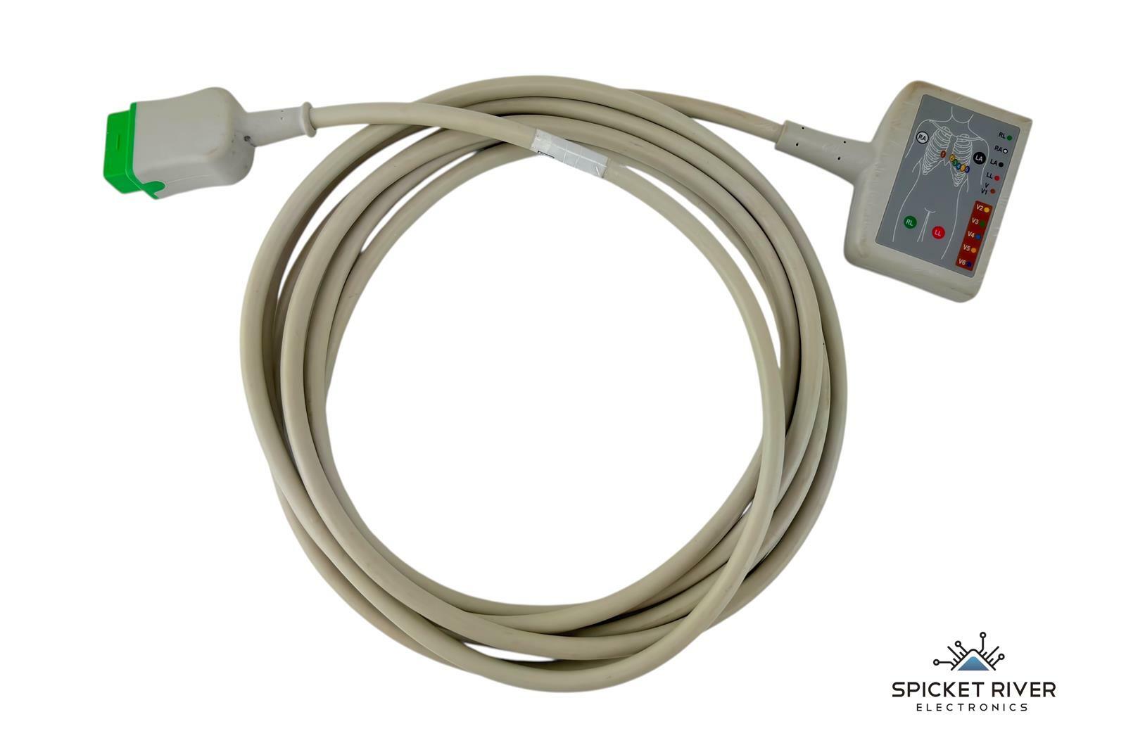 GE Medical 2017006-001 Multi-Link 12-Lead ECG Trunk Cable – Spicket ...