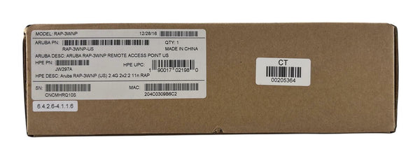 NEW - Open Box - Aruba Networks RAP-3WNP-US Wireless Remote Access Poi ...