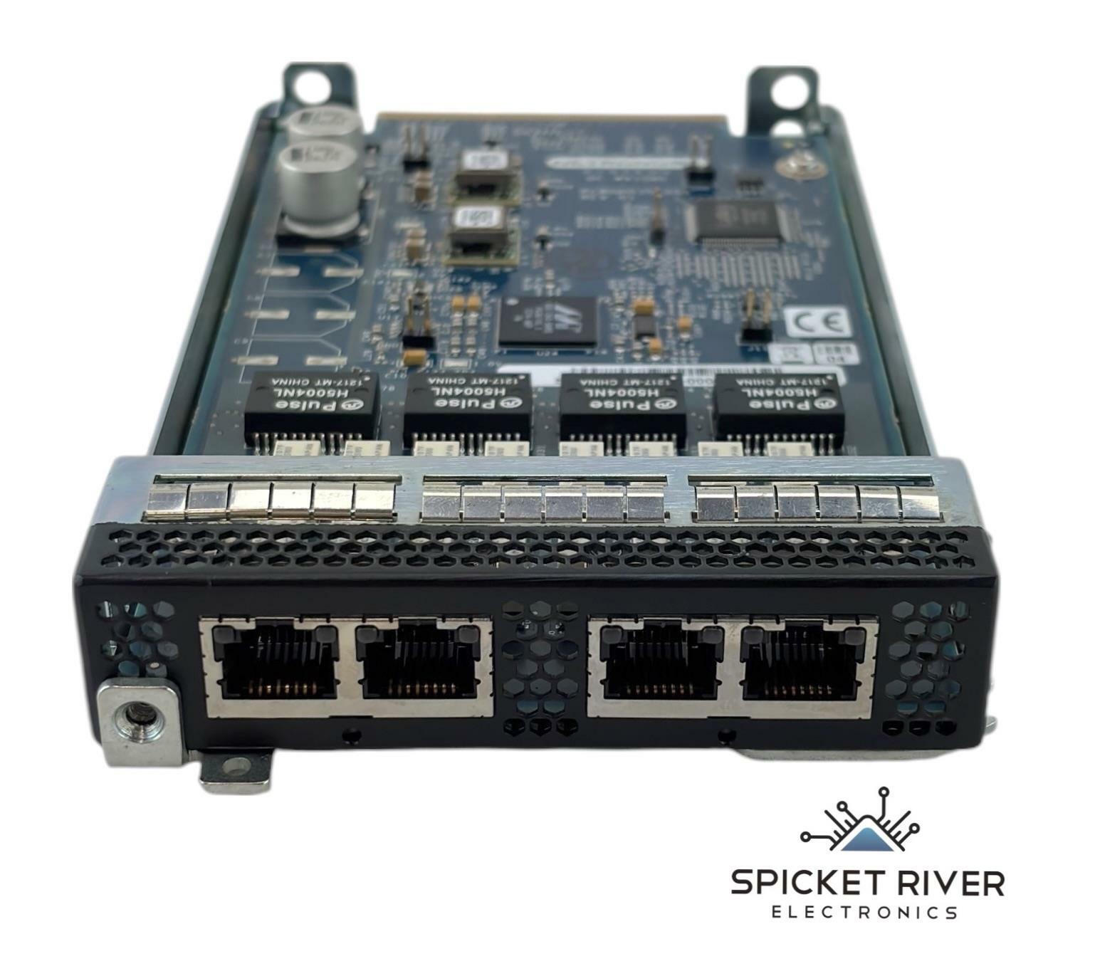 Netronome Cisco PCBD0030-001 Rev 01 GC 4x1GBE SourceFire Module SMA-AM ...