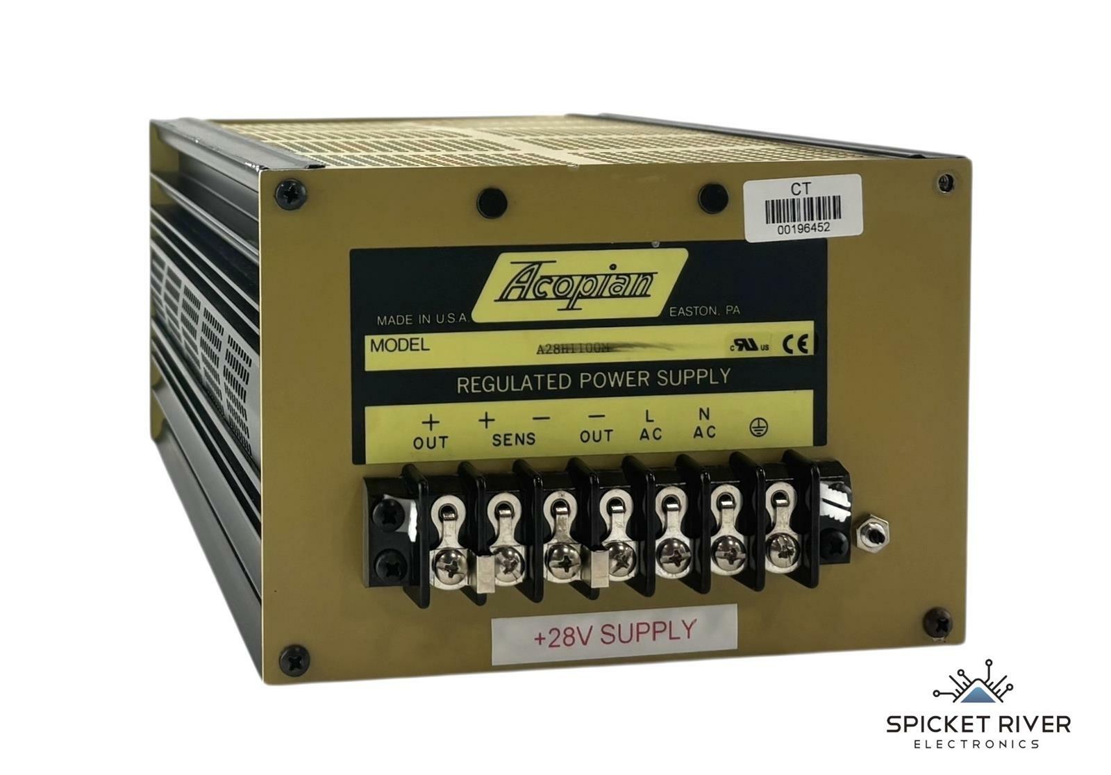 Acopian A28H1100M High Performance AC-DC Linear Regulated Power Supply ...
