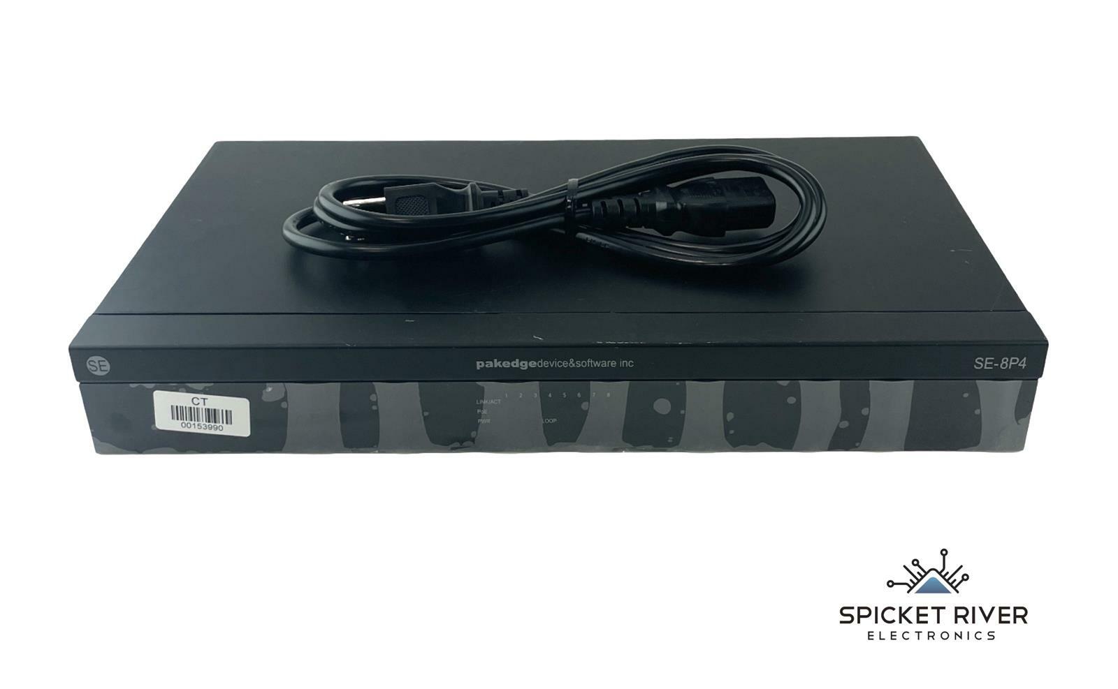 Pakedge SE-8P 8-Port Unmanaged Gigabit Ethernet PoE Network Switch ...