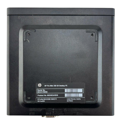 HP Pro Mini 260 G9 3.40GHz 10-Core i5-1335U 256GB SSD 16GB RAM Windows ...